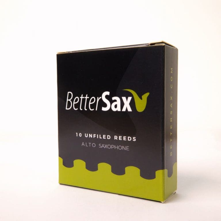 BetterSax Alto Sax Jazz Cut Reeds – Box of 10 – bettersax.com